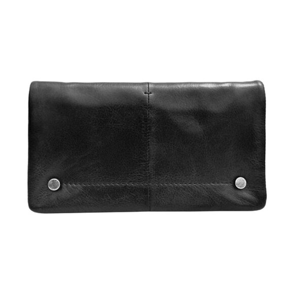 latico | Bags | New Latico Leathers Terry Wallet In Black Leather ...